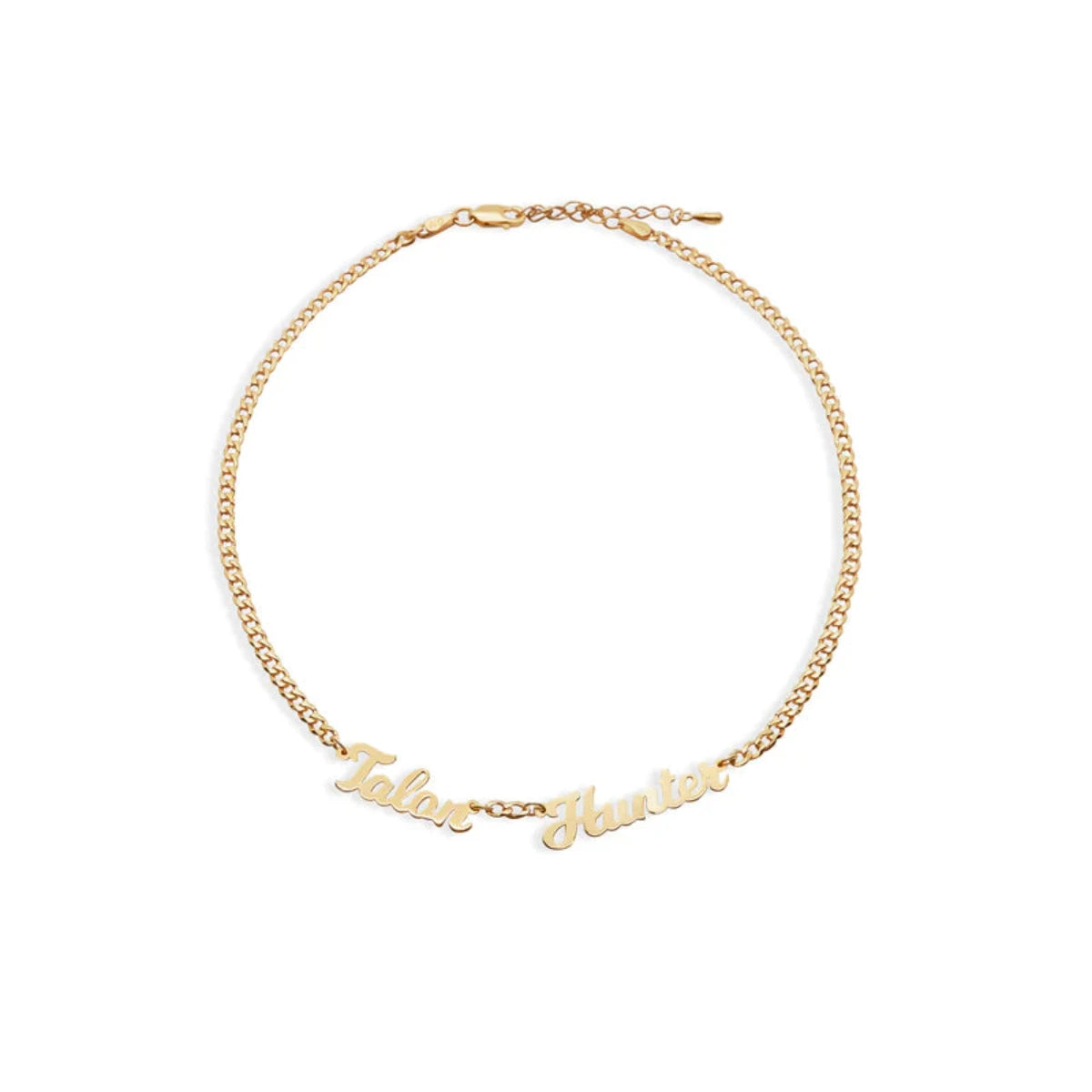 Block Letter Nameplate Necklace - The M Jewelers – The M Jewelers Tokyo