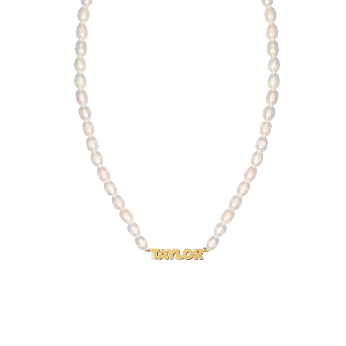 Block Letter Nameplate Necklace - The M Jewelers – The M Jewelers Tokyo